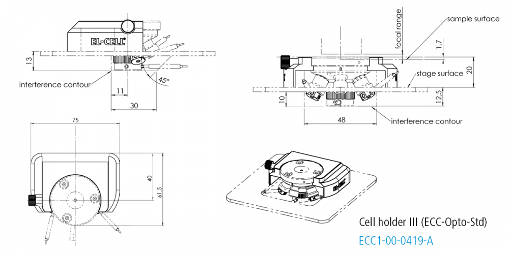 ECC-Opto-Std optical test cell | EL-CELL