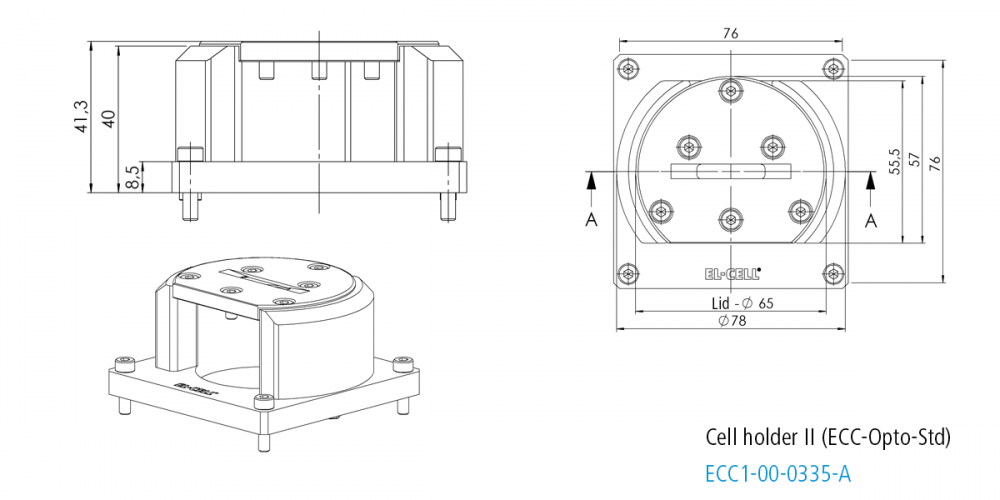 ECC-Opto-Std optical test cell | EL-CELL